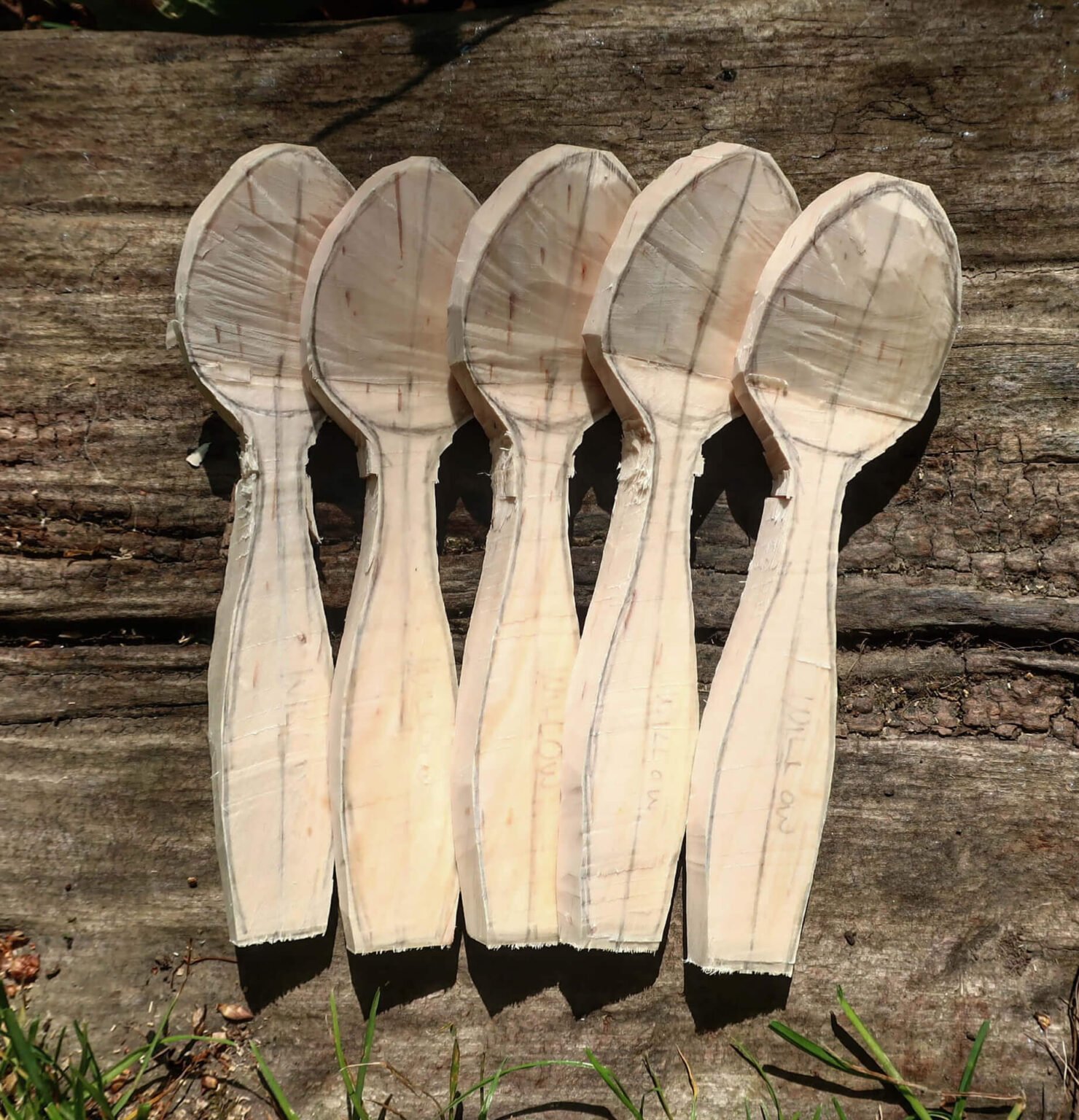 Will's Scoop blank - Pack of 5 - The Spoon Crank