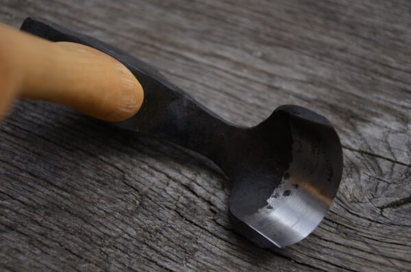 Forged Adze Curved Bowl Adze 55mm Short Bowl Adze - The Spoon Crank