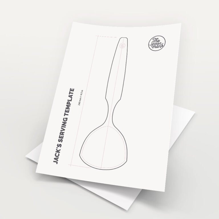 Serving Spoon Templates - The Spoon Crank