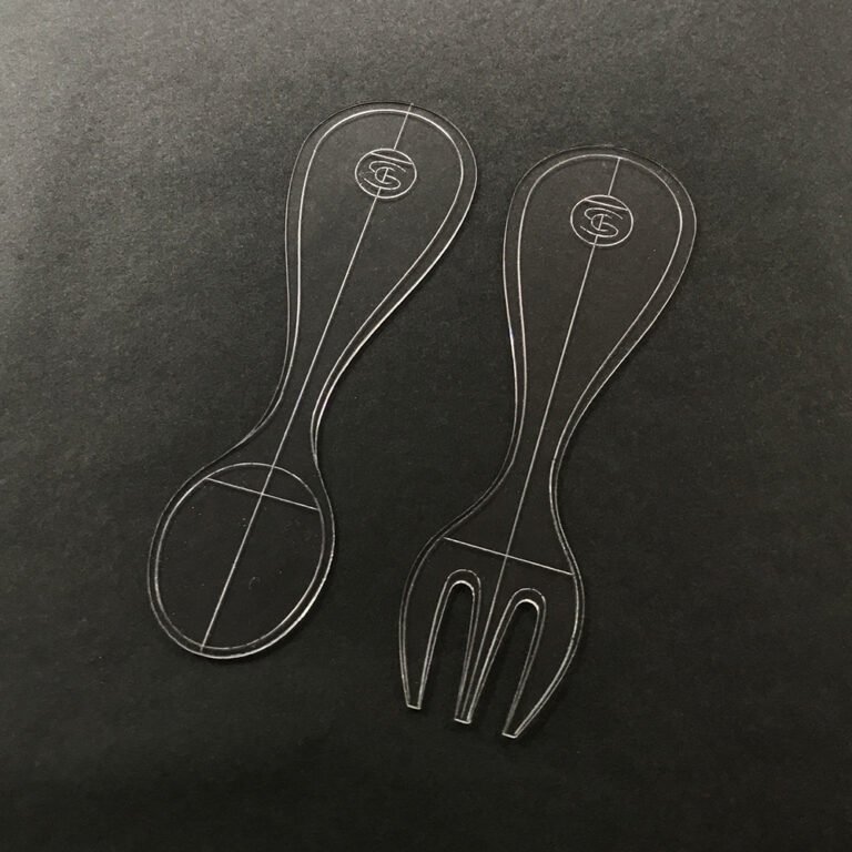 Toddler Spoon and Fork Template Set of 2 - The Spoon Crank