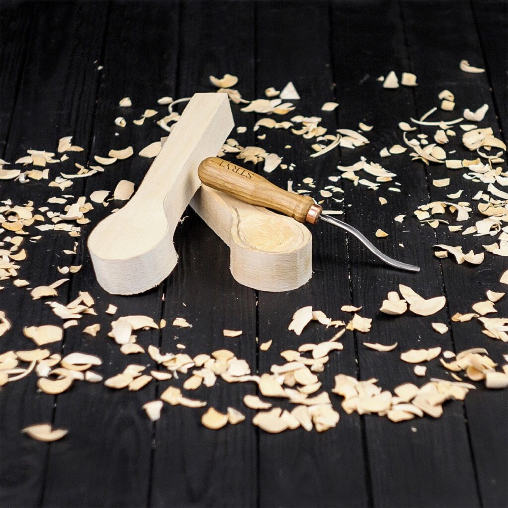 Long Bent Gouge Sweep #8 – The Spoon Crank