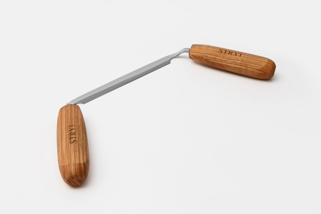 Drawknife 150mm, Carpenters Straight Drawknife - The Spoon Crank