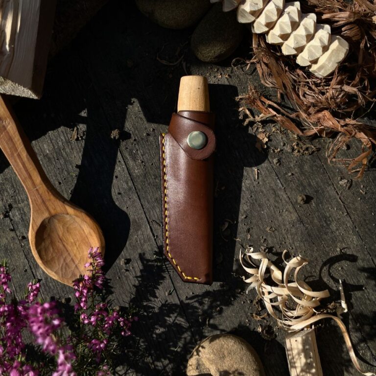 Mora 120 Knife Sheath – The Spoon Crank
