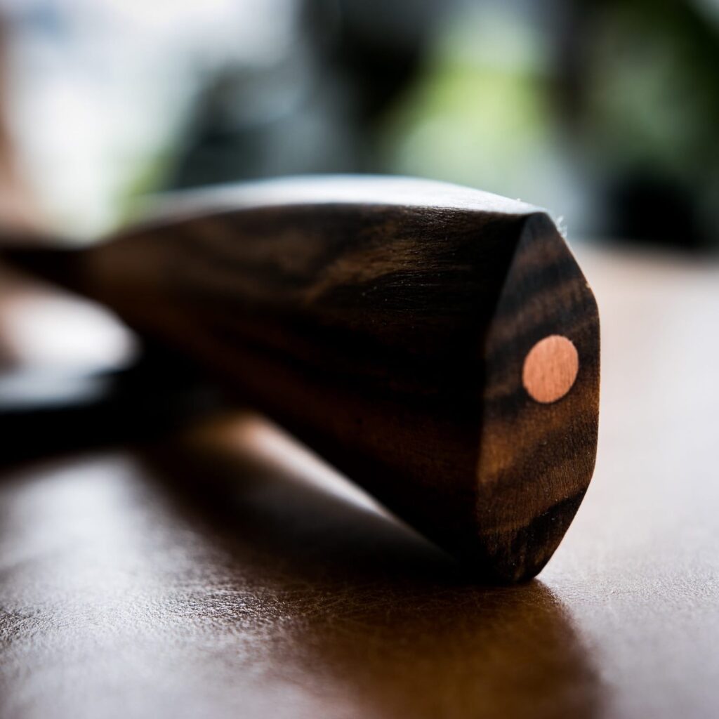 Caapora Wood Carving Knife – 100mm Blade – Angico Handle – Sloyd Knife ...