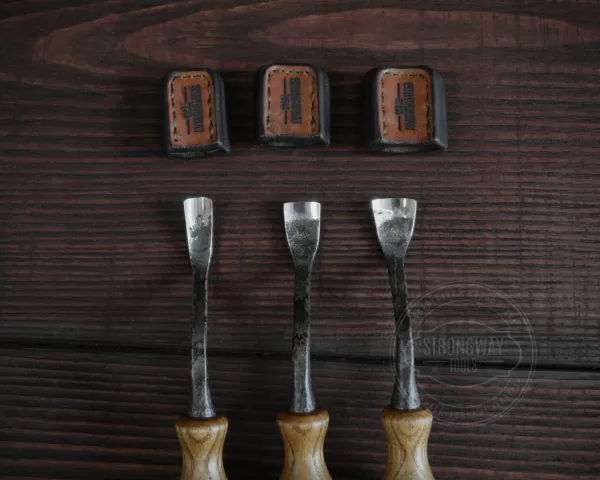 Set Small Hooked Dogleg Gouges – The Spoon Crank