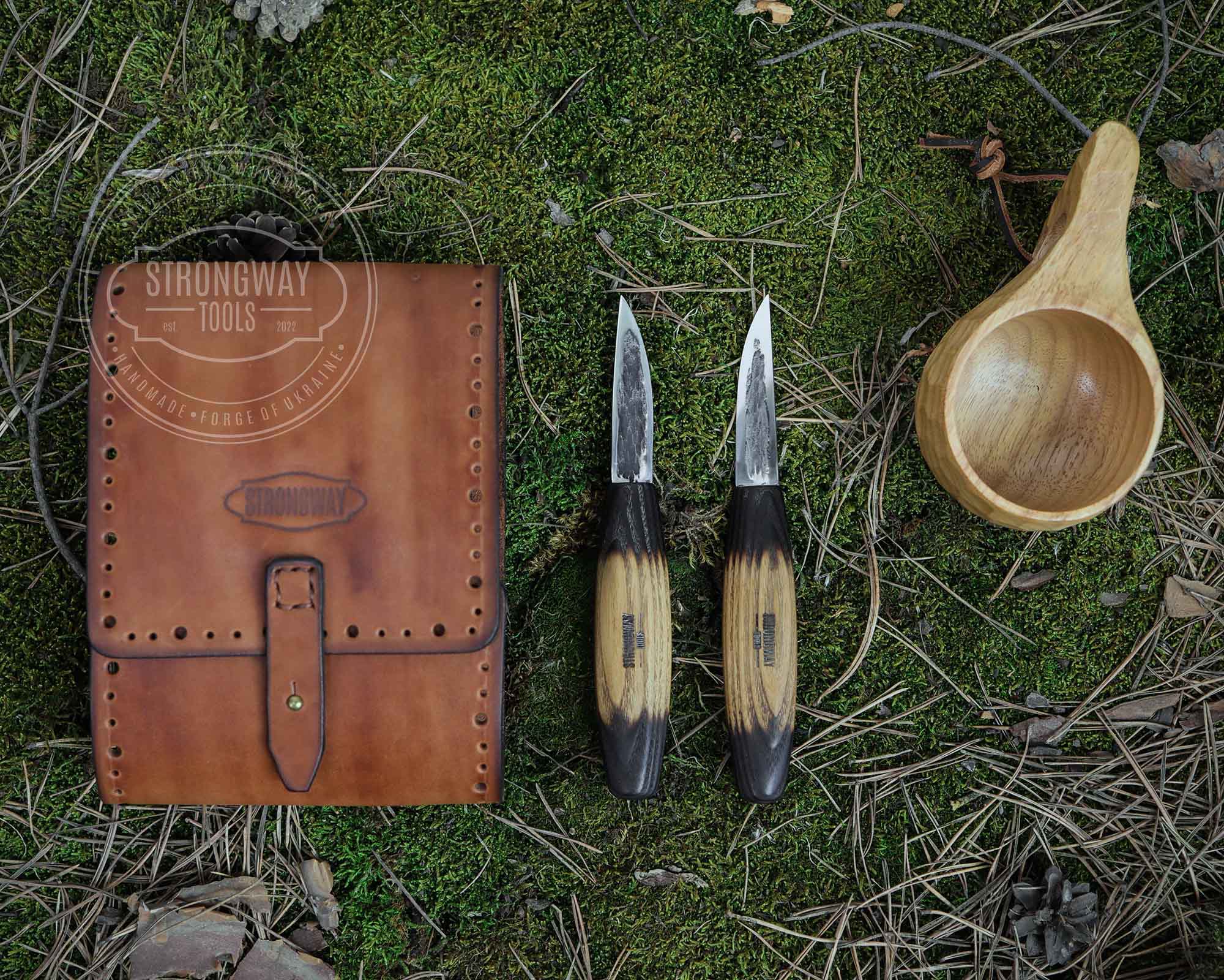 Set of two carving knives - The Spoon Crank