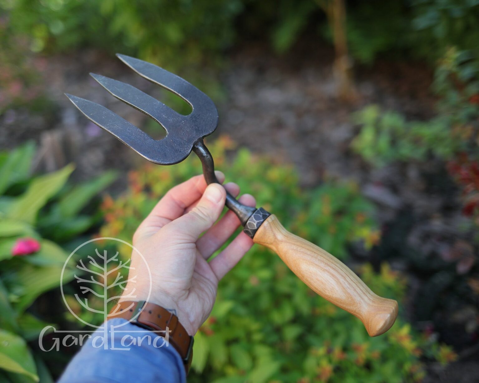 Forged fork | Garden tools | Hand Fork | Gift for Mom - The Spoon Crank