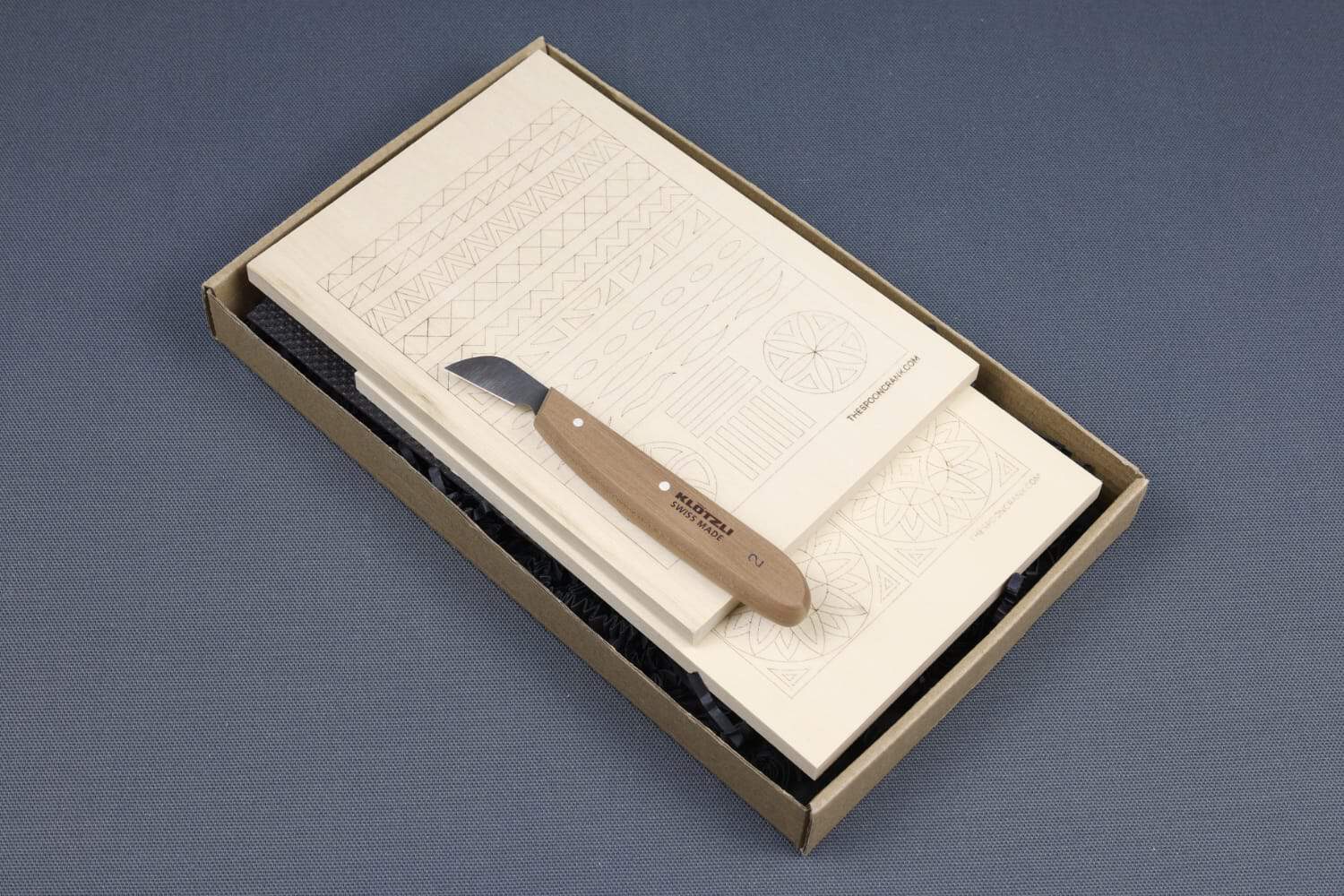Chip Carving Kit – 2 Boards & Knife – The Spoon Crank