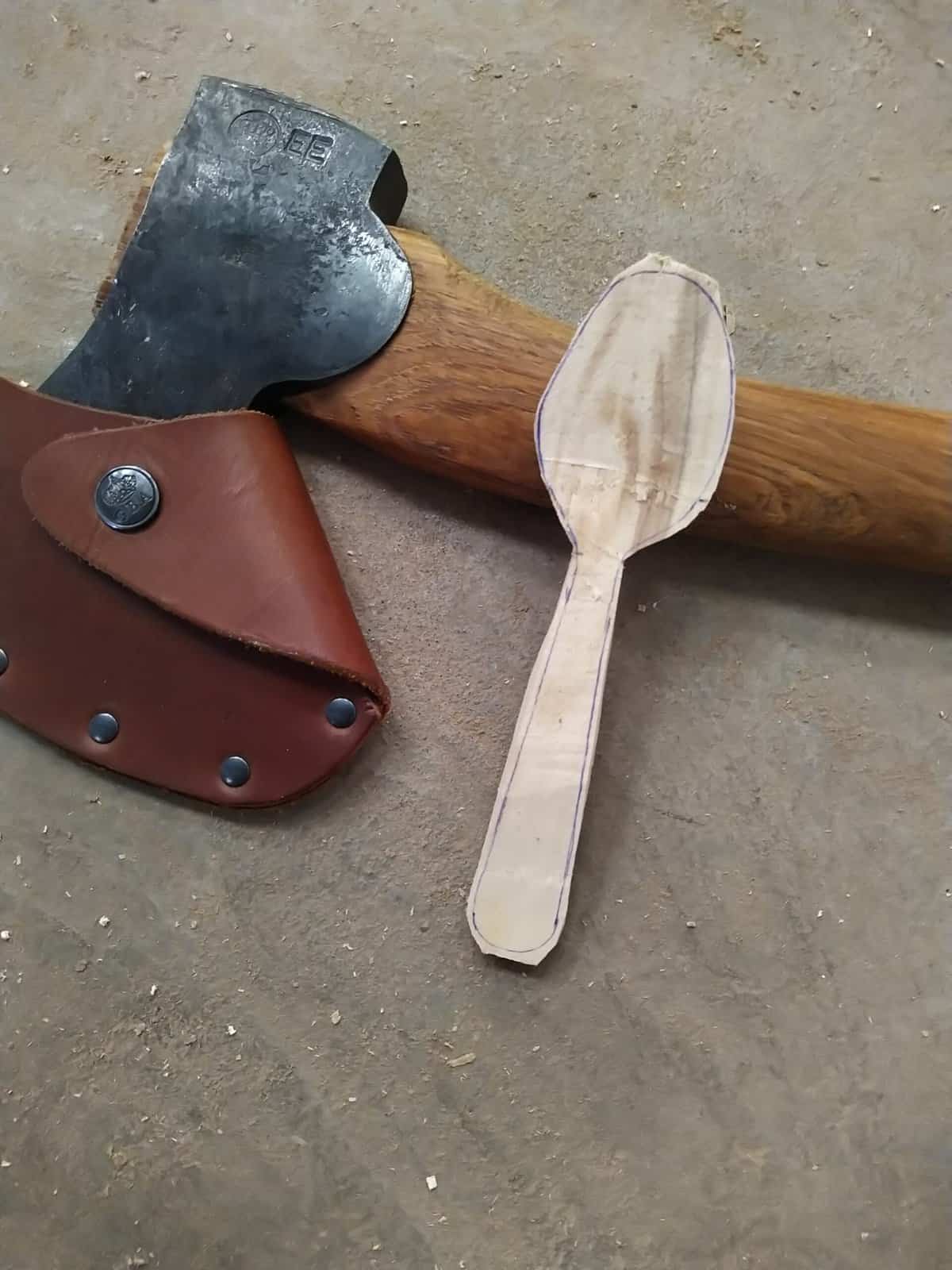 Asymmetric Small Eating Spoon Blank - The Spoon Crank