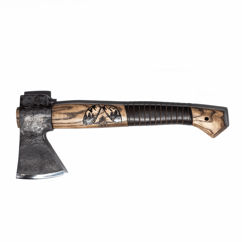 Bushcraft Axe with Short Handle - The Spoon Crank
