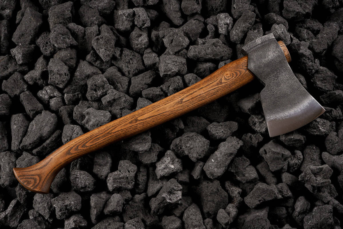 Camping Hatchet with Long Handle - The Spoon Crank