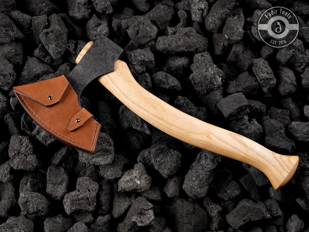 Heavy Green Carving Axe – The Spoon Crank