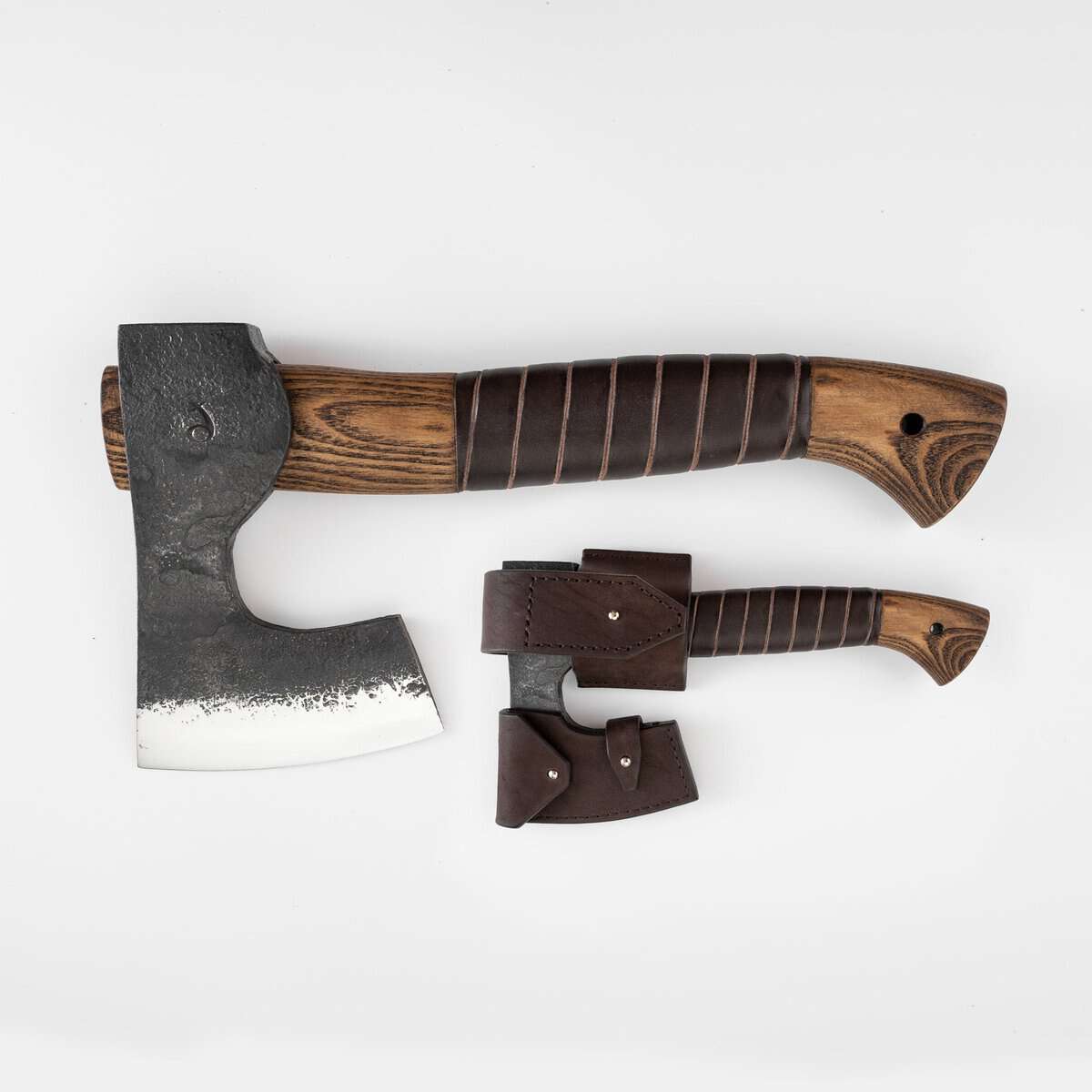 Small Bearded Axe with Short Handle - The Spoon Crank