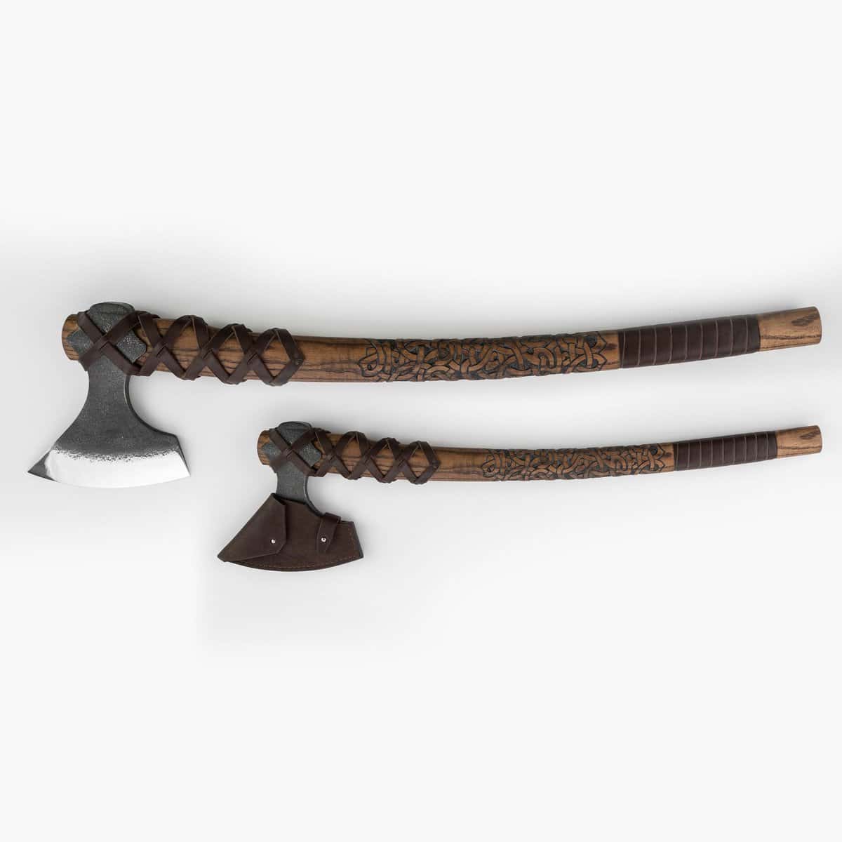 Viking Age Axe with Long Shaft – The Spoon Crank