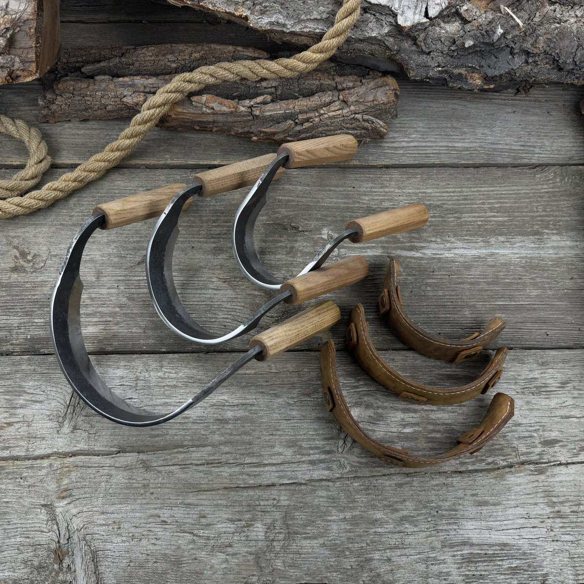 3-Piece Inshave (Half-Rounded Drawknife) Set – The Spoon Crank