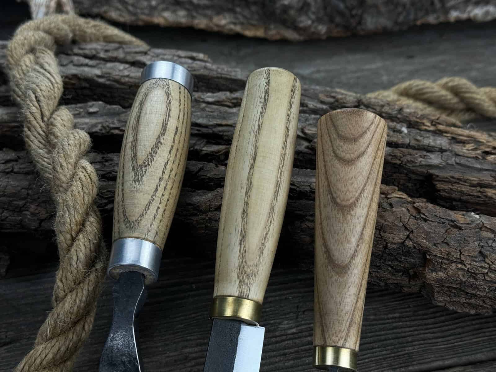 3-Piece Spoon Carving Tool Set – The Spoon Crank