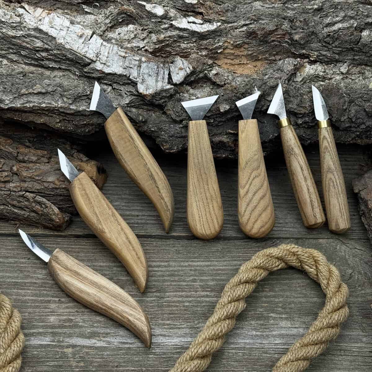 7-Piece Wood Carving Knife Set – The Spoon Crank